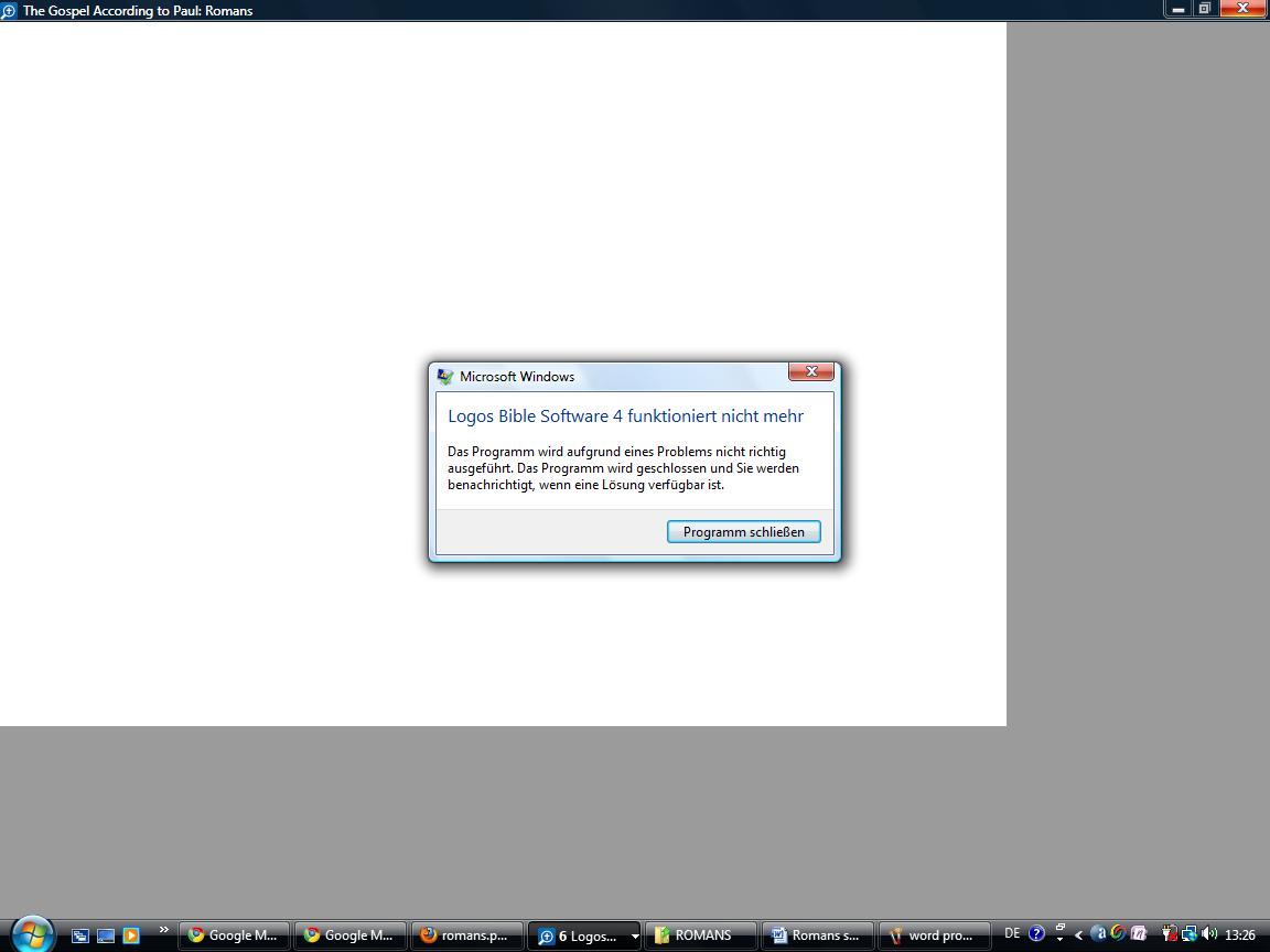 Problem With Logos 4 Logos Community